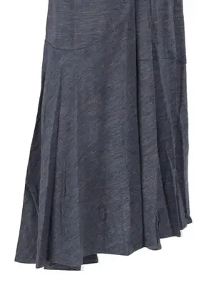 Dolce & Gabbana Junya Watanabe Wool Midi Skirt - Gray