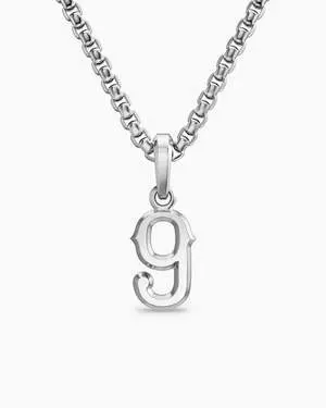 David Yurman Number One Amulet In Sterling Silver - 9