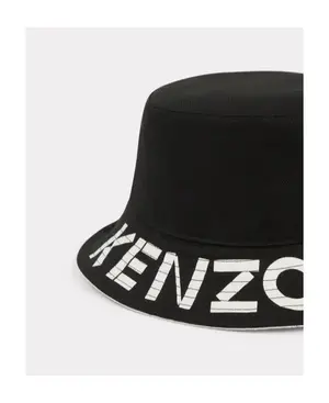 Kenzo Logo Patch Reversible Bucket Hat