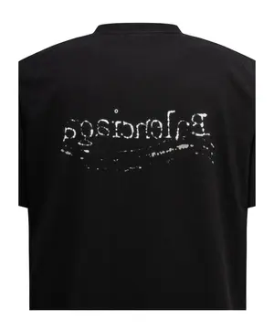 Balenciaga Logo Printed Oversized T-shirt