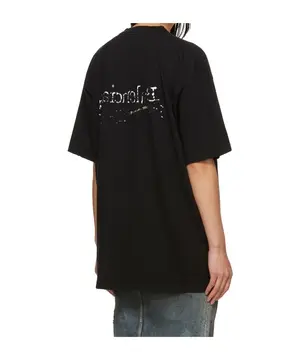 Balenciaga Logo Printed Oversized T-shirt