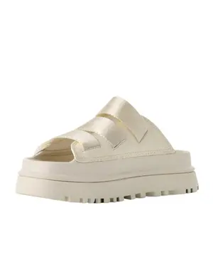 UGG Goldenglow Logo Embossed Slides