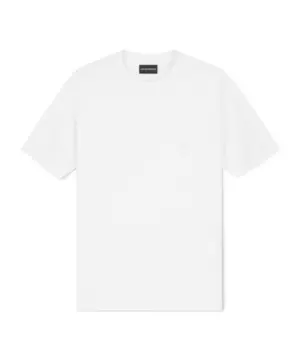 Emporio Armani Travel Essential Lyocell Blend Jersey T-shirt - White