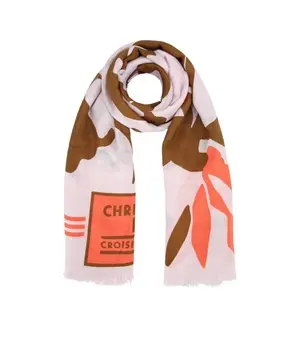 Dior Printed Scarf - Pink