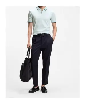 Hugo Boss Short-sleeved Polo Shirt - Light Blue