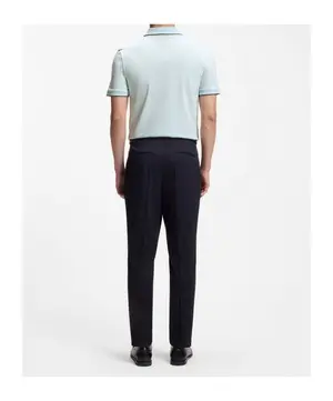 Hugo Boss Short-sleeved Polo Shirt - Light Blue