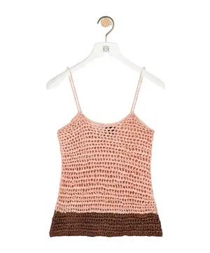Loewe Top In Silk - Multicolor
