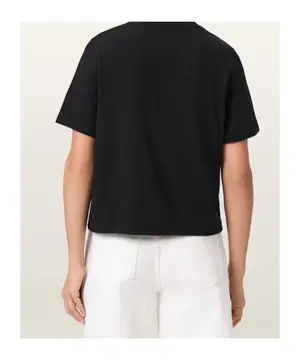 ALLSAINTS Lisa Embossed Crew Neck T-shirt