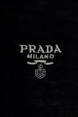 Prada Knitted Polo Shirt