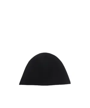 UMA WANG Cashmere Beanie Hat - Black