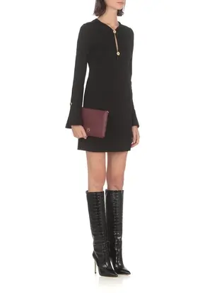 Pinko Classic Flat Love Simply Crossbody Bag - Black