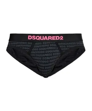Dsquared2 Logo Briefs - Black
