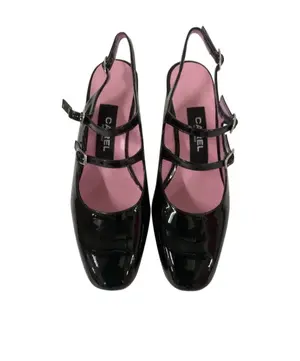 CAREL Open-toe High-heeled Sandals - Black