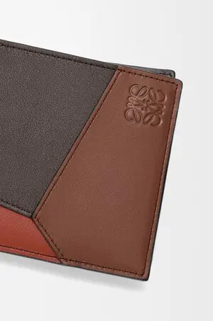 Loewe Puzzle Bifold Wallet In Classic Calfskin