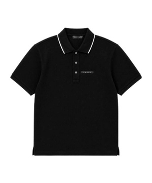 Prada Short-sleeved Polo Shirt - Black