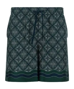 Casablanca Printed Shorts - Multi-color