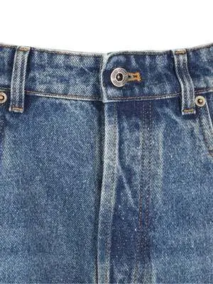 Miu Miu Light Wash Denim Flare Jeans