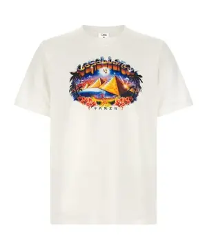 Casablanca Short-sleeved T-shirt - White