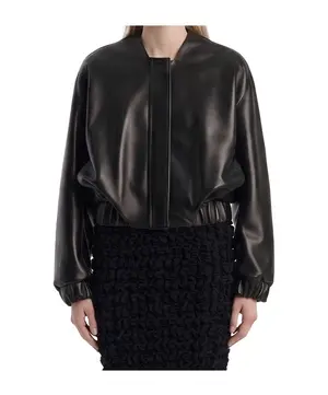 Khaite Cordan Bomber Jacket - Black