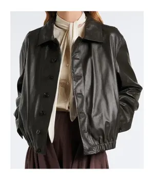 LEMAIRE Leather Blouson Jacket