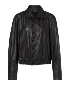 LEMAIRE Leather Blouson Jacket - No