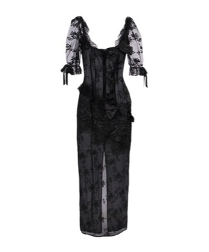 Alessandra Rich Round Neck Cocktail Dresses