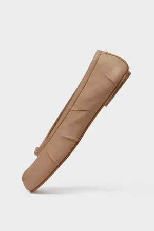 MAISON MARGIELA Tabi Ballerina Flats - Nude