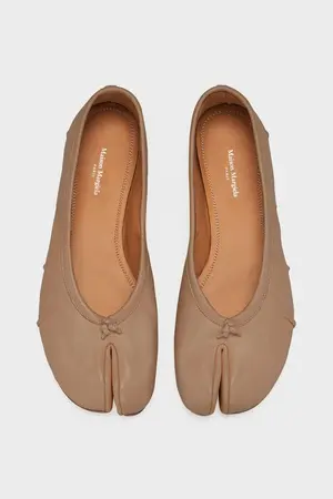 MAISON MARGIELA Tabi Ballerina Flats - Nude