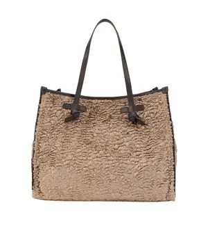 GIANNI CHIARINI Double-handle Tote Bag - Nude