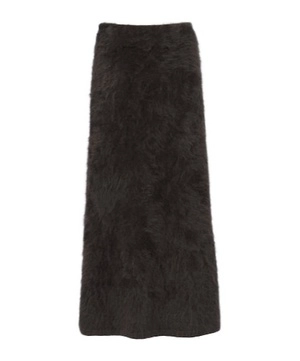LISA YANG Asta Cashmere Midi Skirt - Brown