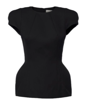 Magda Butrym Silk-cashmere Top - Black