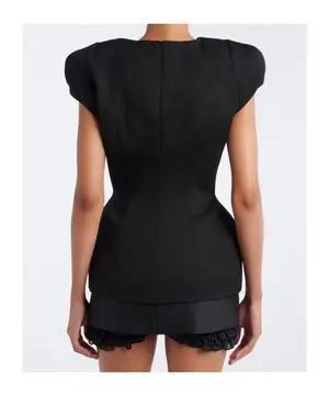 Magda Butrym Silk-cashmere Top