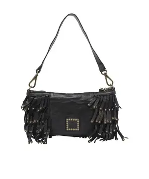 CAMPOMAGGI Zippered Shoulder Bag