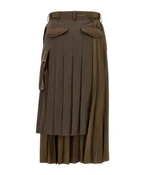 Sacai Pleated Skirt