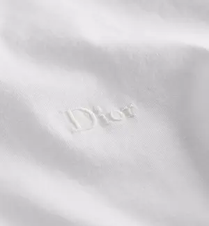 Dior T-shirt With Embroidery, Regular Fit - White
