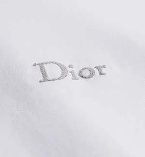 Dior T-shirt With Embroidery, Regular Fit - White