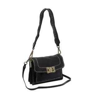 CAMPOMAGGI Agnese Studded Small Shoulder Bag