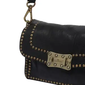 CAMPOMAGGI Agnese Studded Shoulder Bag