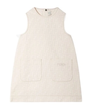 Fendi Sleeveless Dress - White