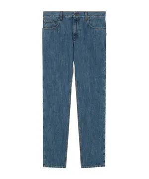 Burberry Straight-leg Jeans - Mid Blue