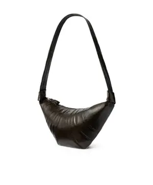 LEMAIRE Medium Croissant Bag In Coated Cotton