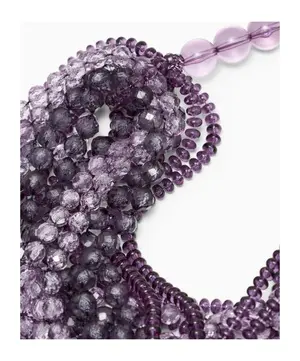Emporio Armani Beaded Multi-strand Necklace
