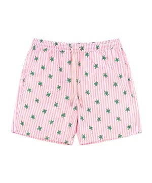 MC2 SAINT BARTH Striped Swimming Trunks - Pink