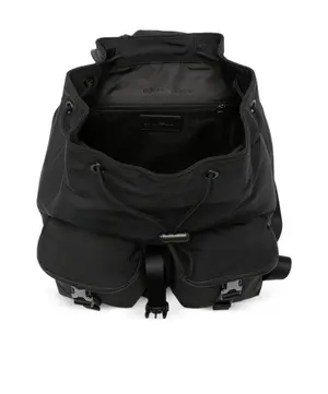 Emporio Armani Logo-plaque Buckled Backpack