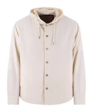 Herno Long-sleeved Casual Jacket - Bianco
