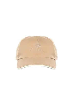Loro Piana Baseball Cap - Nude