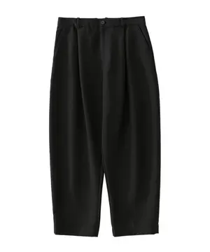 Studio Nicholson Tuck Trousers - Black