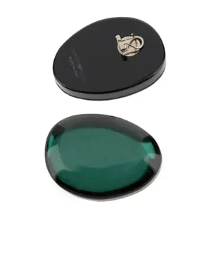 Emporio Armani Oversized Oval-frame Earrings