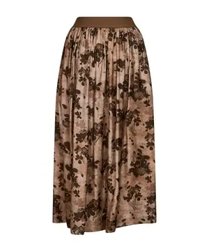 UMA WANG Floral Print Maxi Skirt