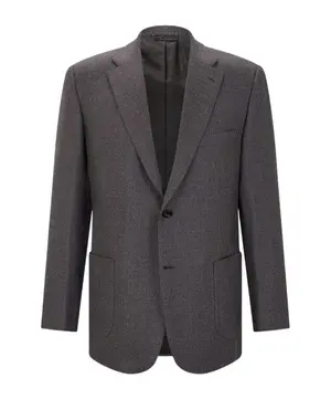 Brioni Long-sleeve Blazer - Black